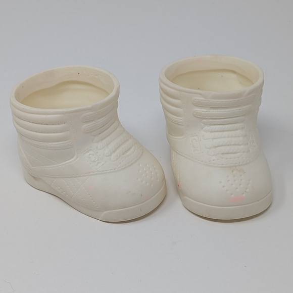 Cabbage Patch Kids | Toys | Cabbage Patch Kid Doll Shoes Boots White ...